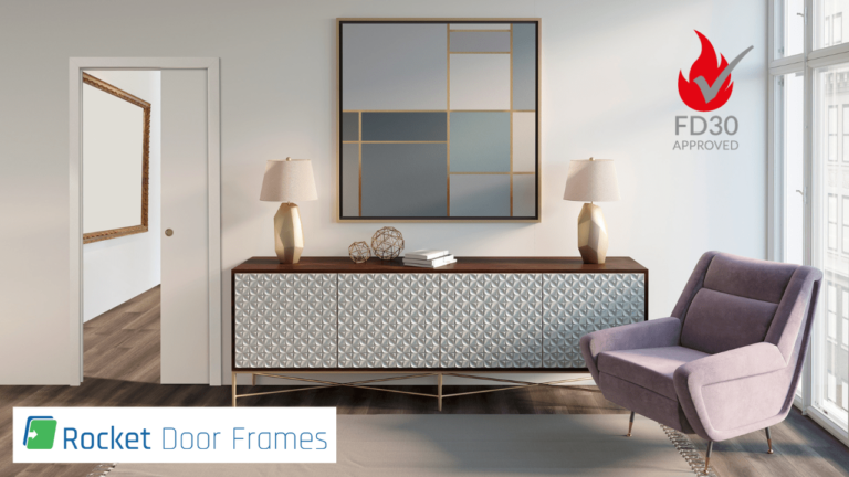 Rocket Door Frames - 75mm Fire Rated Pocket Door Kit - The Pocket Door ...